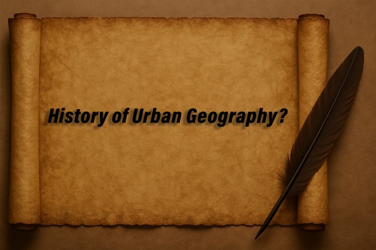 Urban Geography: Meaning, Scope, and Real-World Relevance - Simply ...