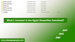 Egypt Shapefiles – Free Download for GIS Mapping & Research - Simply ...
